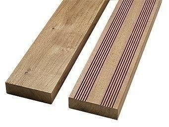 Platelage STANDARD ép.45mm larg.1,40m long.3,00m Chêne - Gedimat.fr