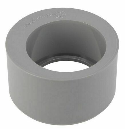 Tampon de réduction simple PVC mâle/femelle - D90/63 - Gedimat.fr